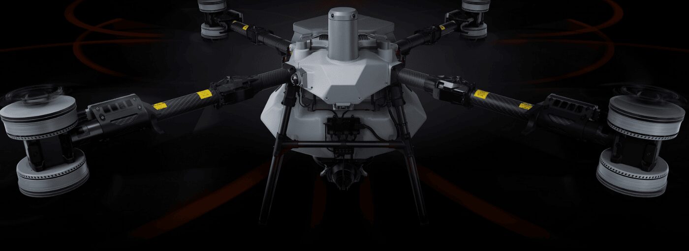 Webinaire DJI Agras T100 par le centre d'expertise en drones